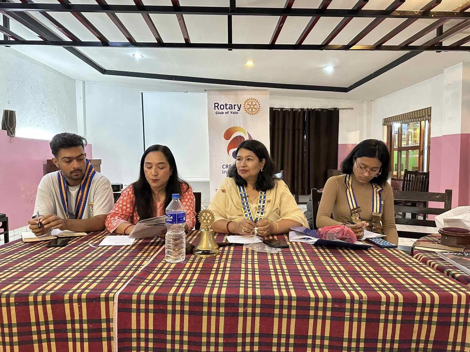 Joint Meeting with Anns, Rotaract & Interact